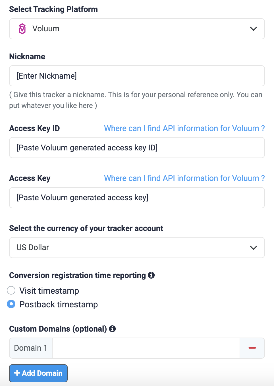 How to connect Facebook to Voluum - TheOptimizer Help Center
