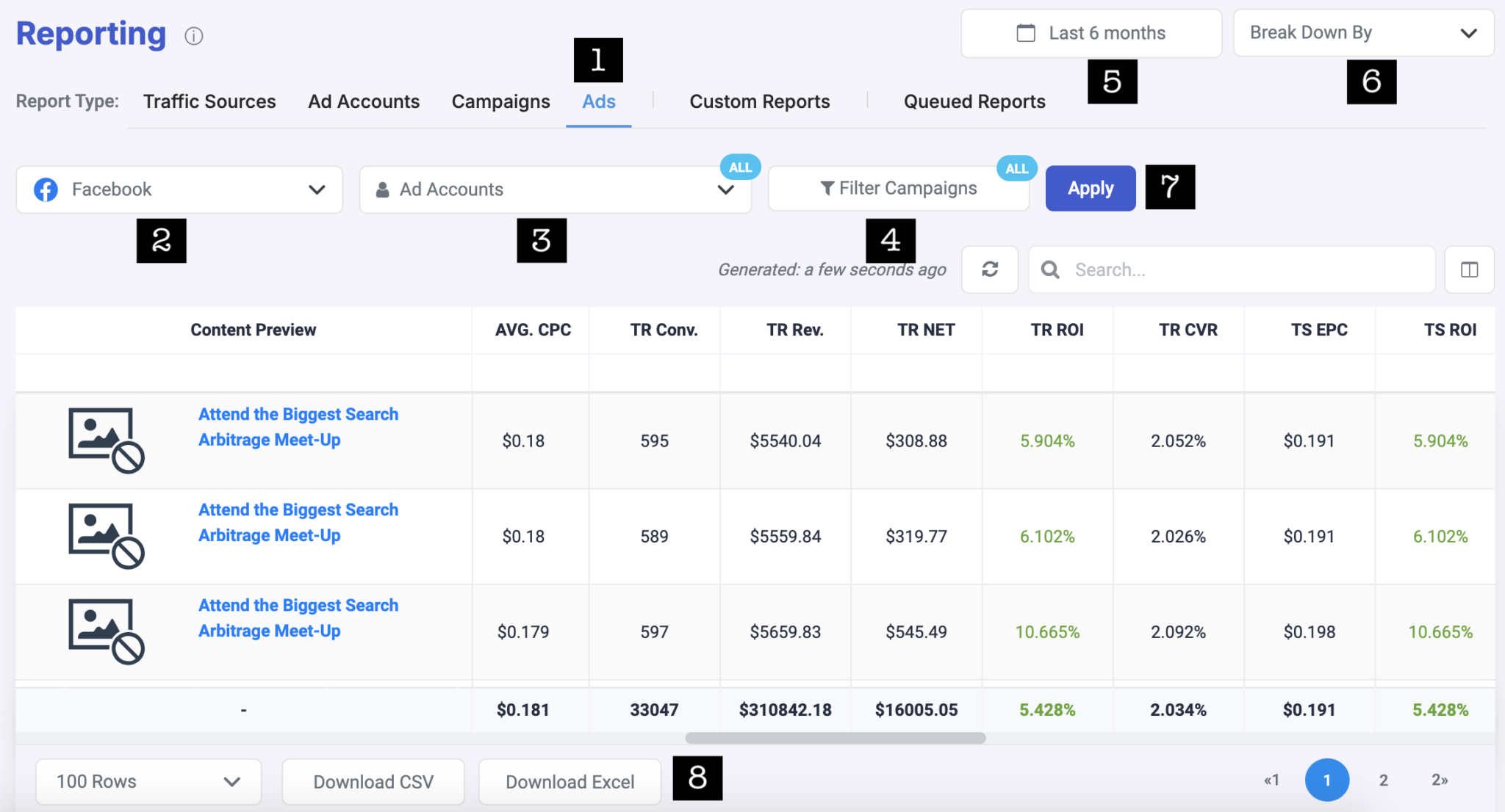 How to generate ad-level Facebook reports with TheOptimizer ...