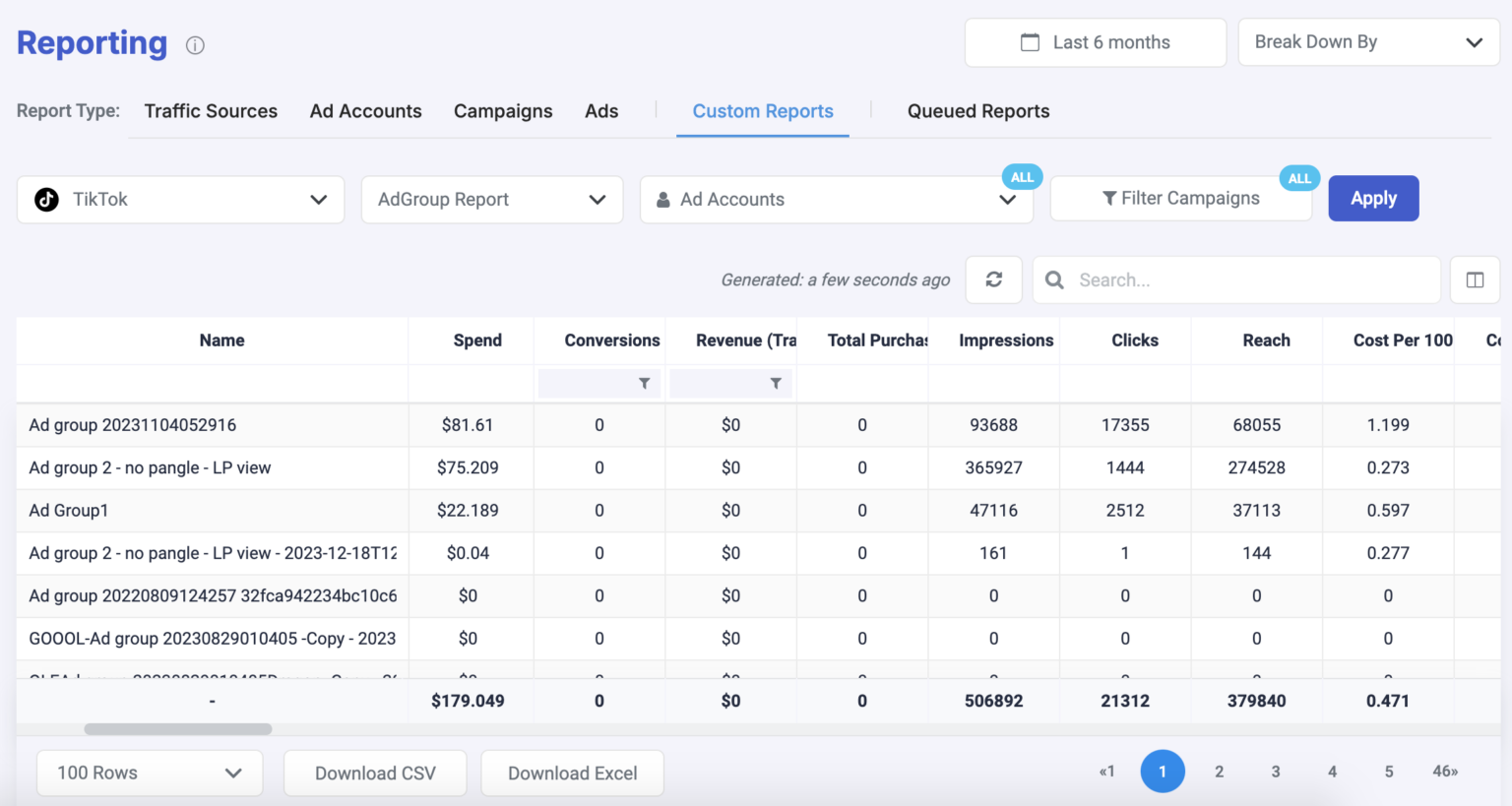 How to generate TikTok custom reports with TheOptimizer - TheOptimizer Help Center