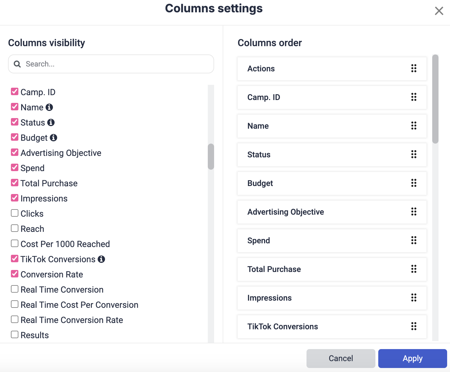 Understanding TikTok metrics & reporting - TheOptimizer Help Center