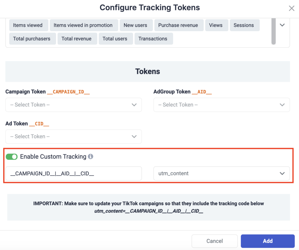 How to connect TikTok to Google Analytics - TheOptimizer Help Center